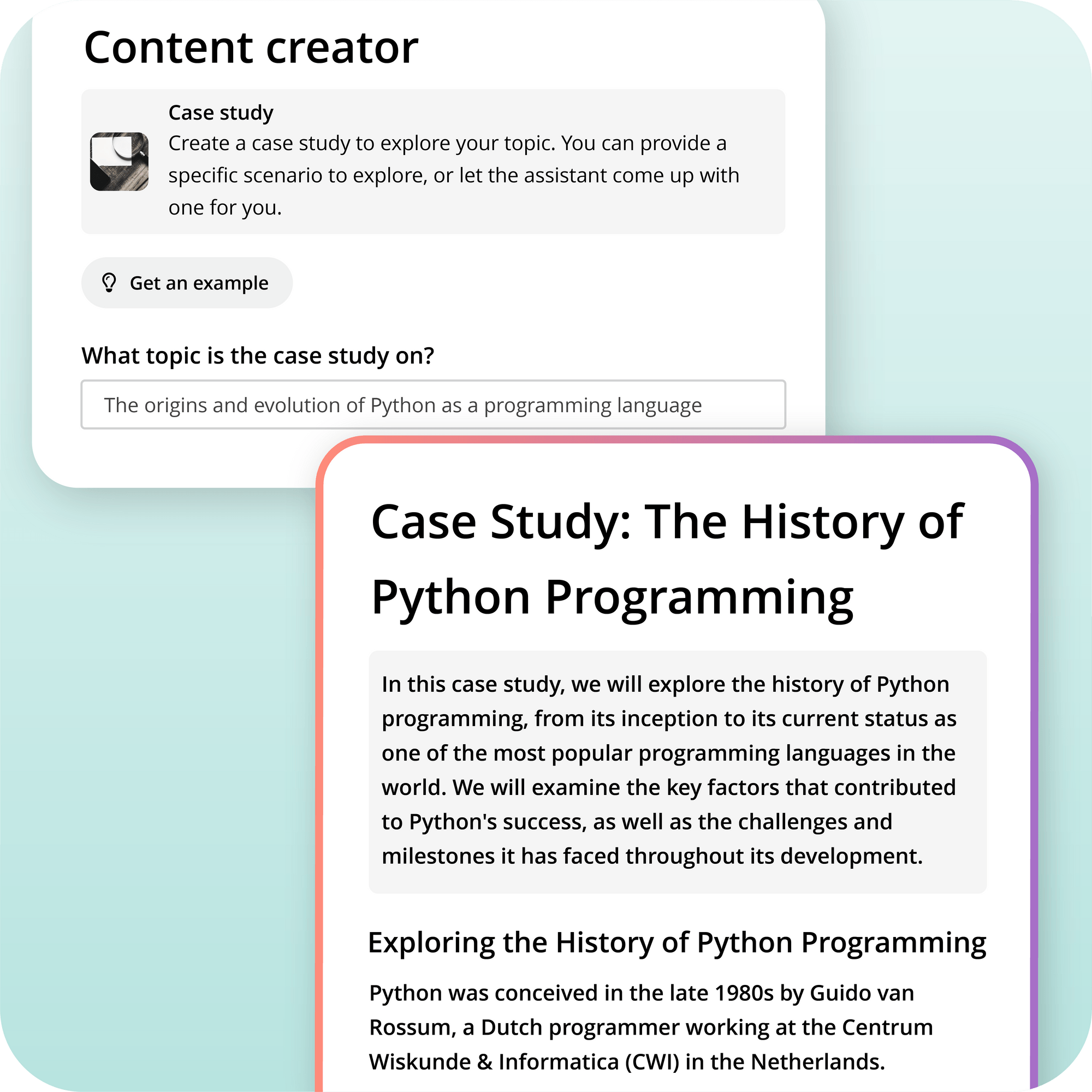 OpenLearning - AI Assistant